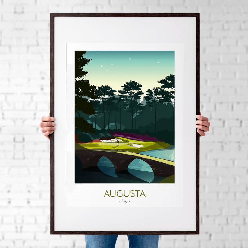 Augusta National Golf Print l Georgia USA – Dibdaub